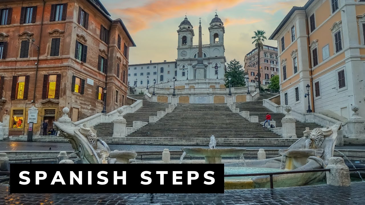Glimpse of Spanish Steps | Spring in ROME | ROME VATICAN CITY | TOURS ...