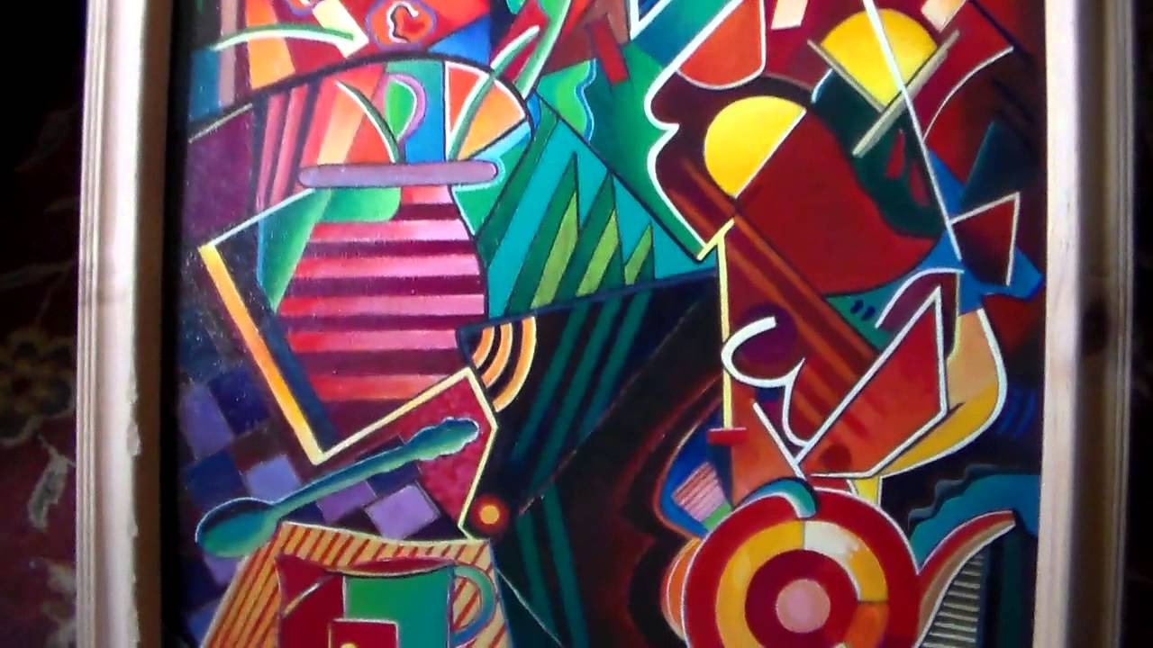 James Ru Art Gallery - Tea and Flowers with Cubism - YouTube