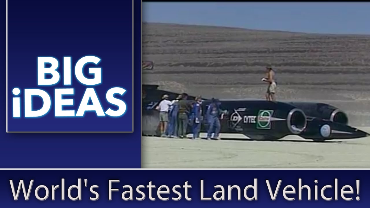 World's Fastest Land Vehicle - YouTube