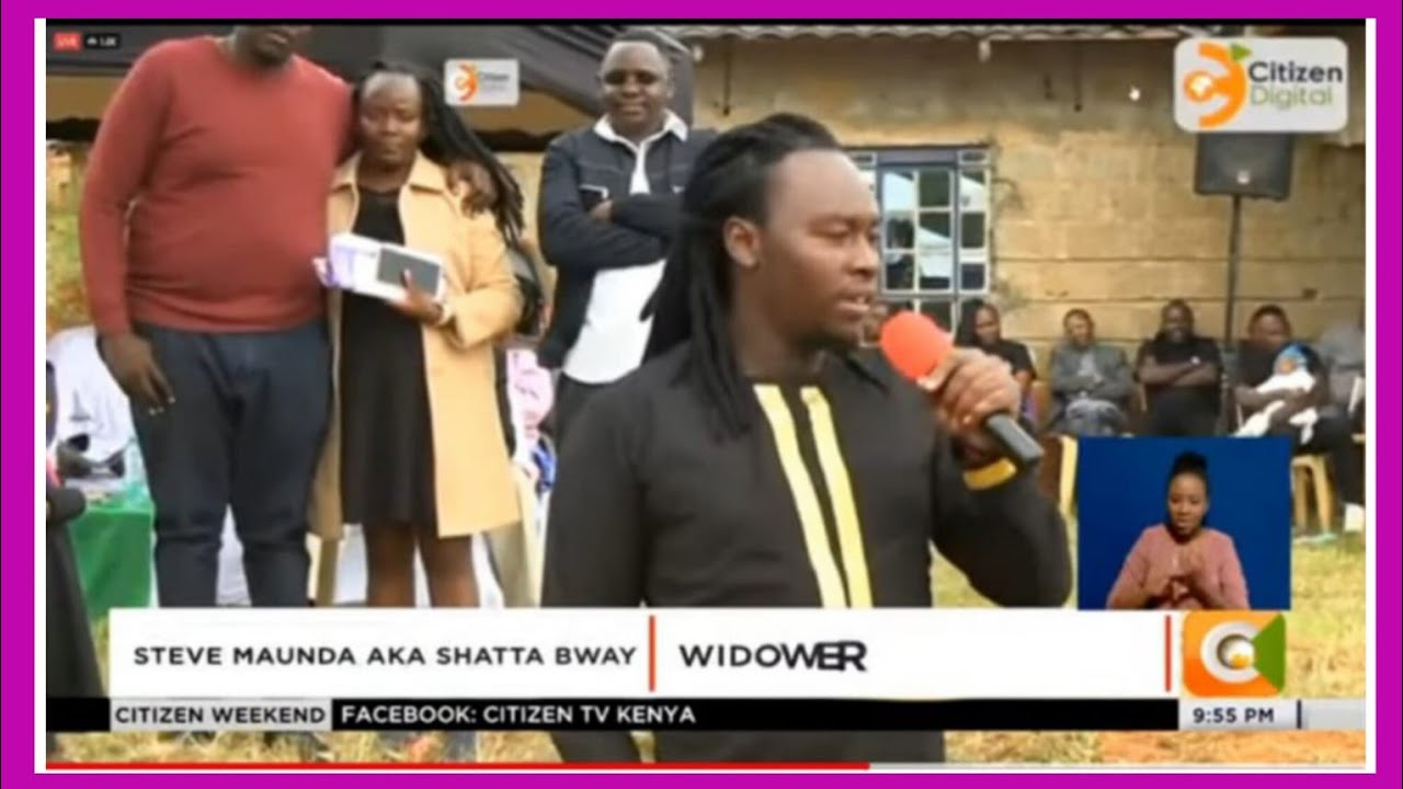Shatta Bway Wife Burial! Emotional Moment as Shatta Bway REVEALS wife's ...