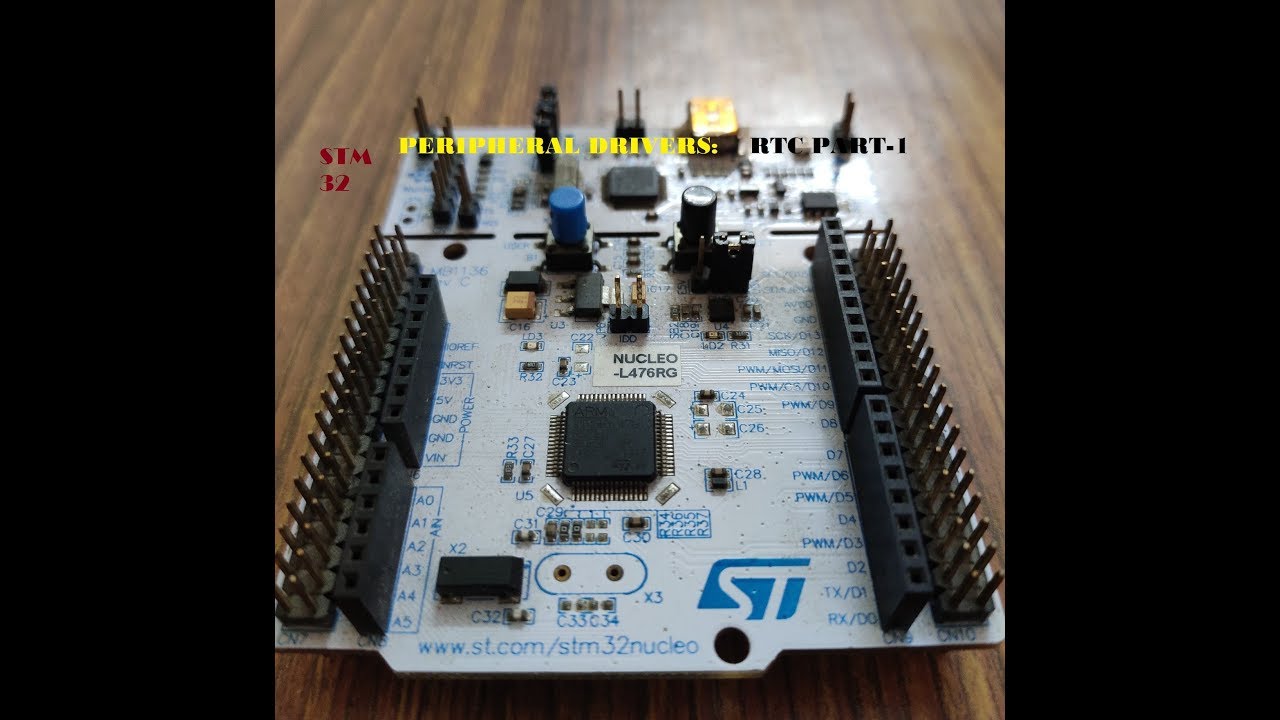 Stm32 Programming From Scratch Rtc Part 1 Youtube 