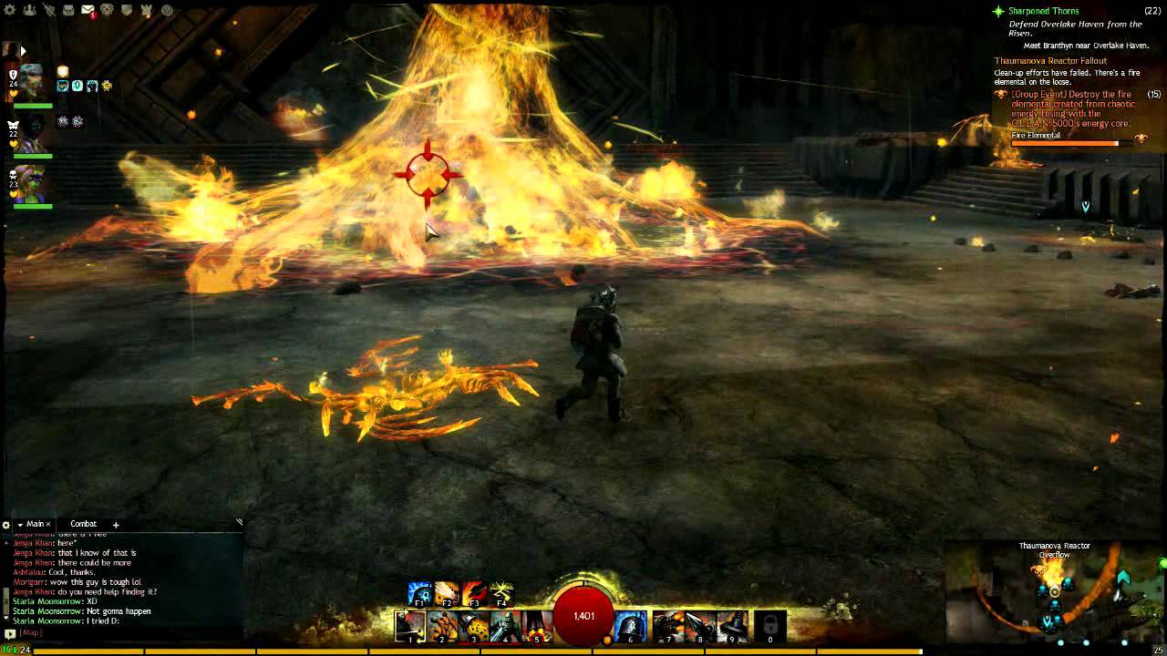 Fire Elemental Boss Metrica Province - YouTube