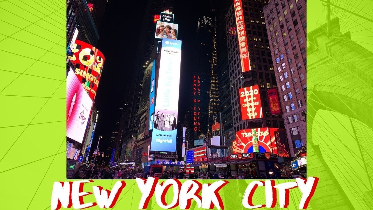 Exploring New York City At Night - YouTube