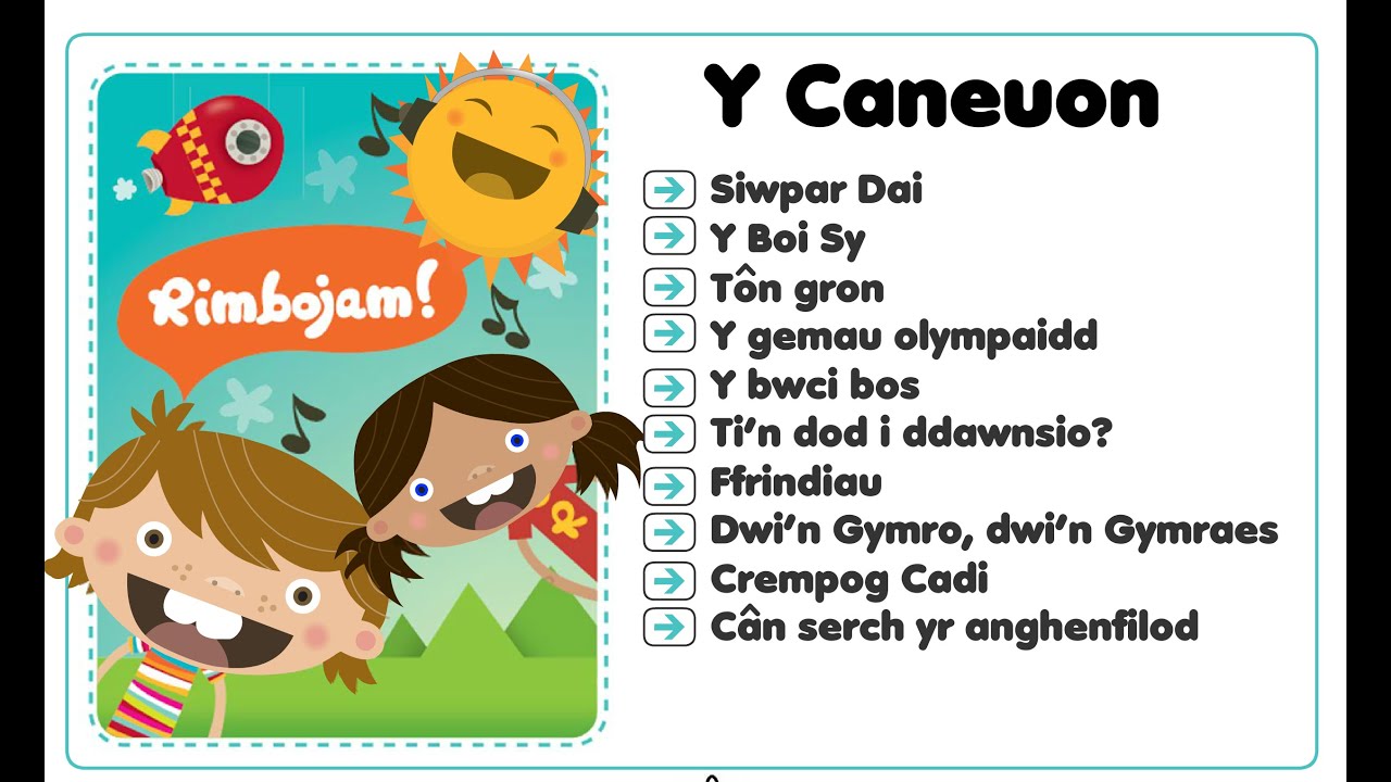 Rimbojam - Cerddoriaeth Cymraeg i blant - Welsh music for children ...