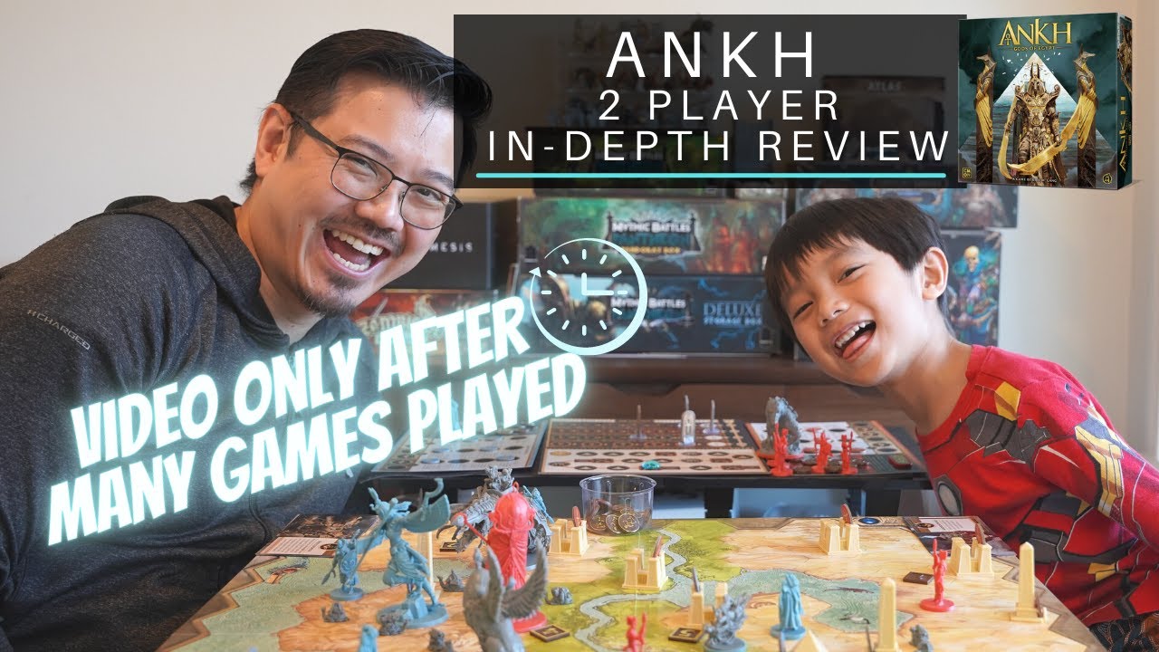ANKH Review : In-depth 2 Player Gods of Egypt Review - YouTube