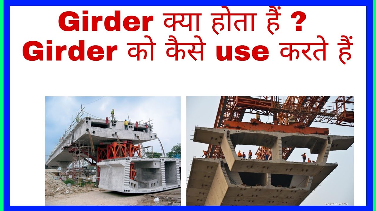 What is girder || plate girder || box girder . - YouTube