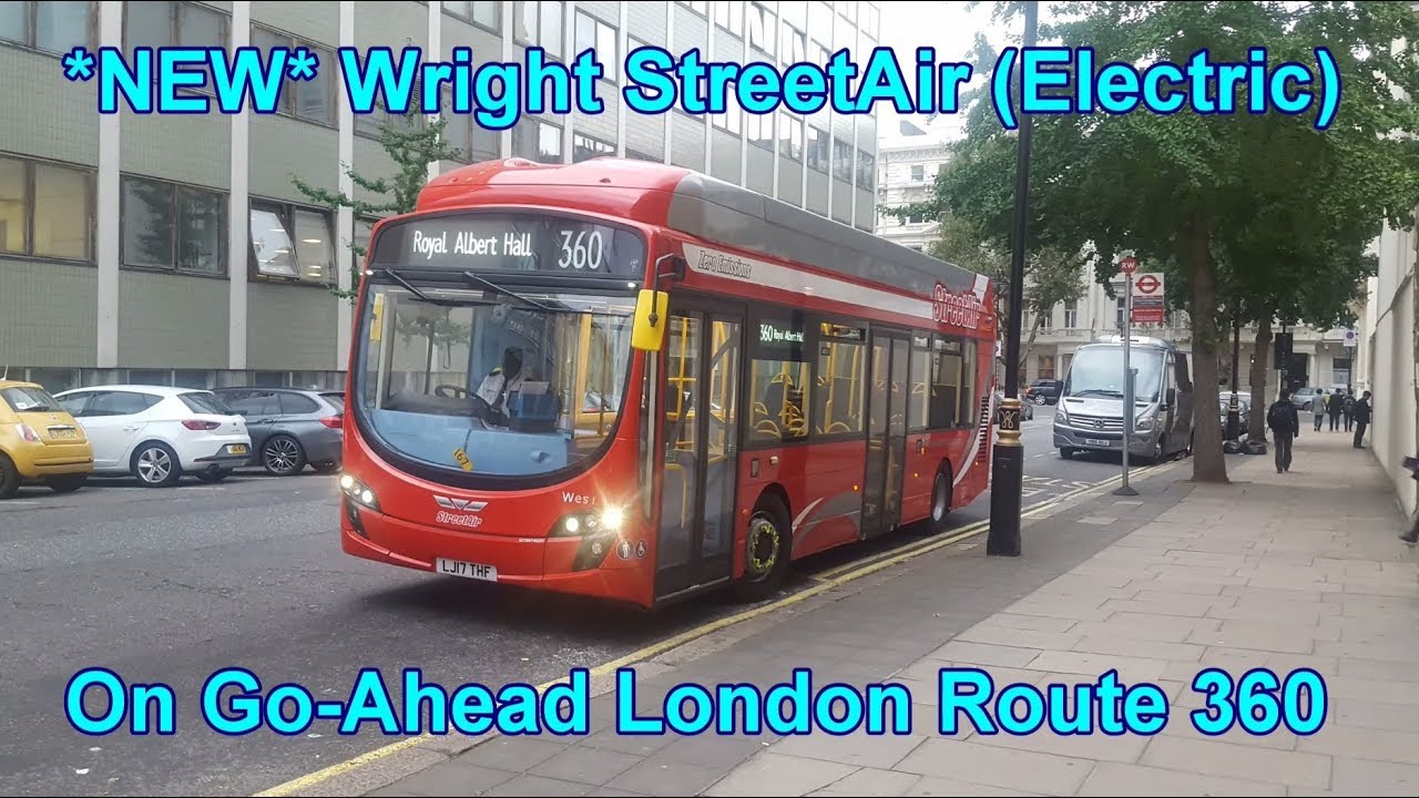 *NEW* Wright StreetAir (WES1) on Route 360 + Journey - YouTube