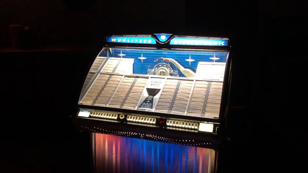 1959 Wurlitzer 2300S 200 Select Jukebox - YouTube