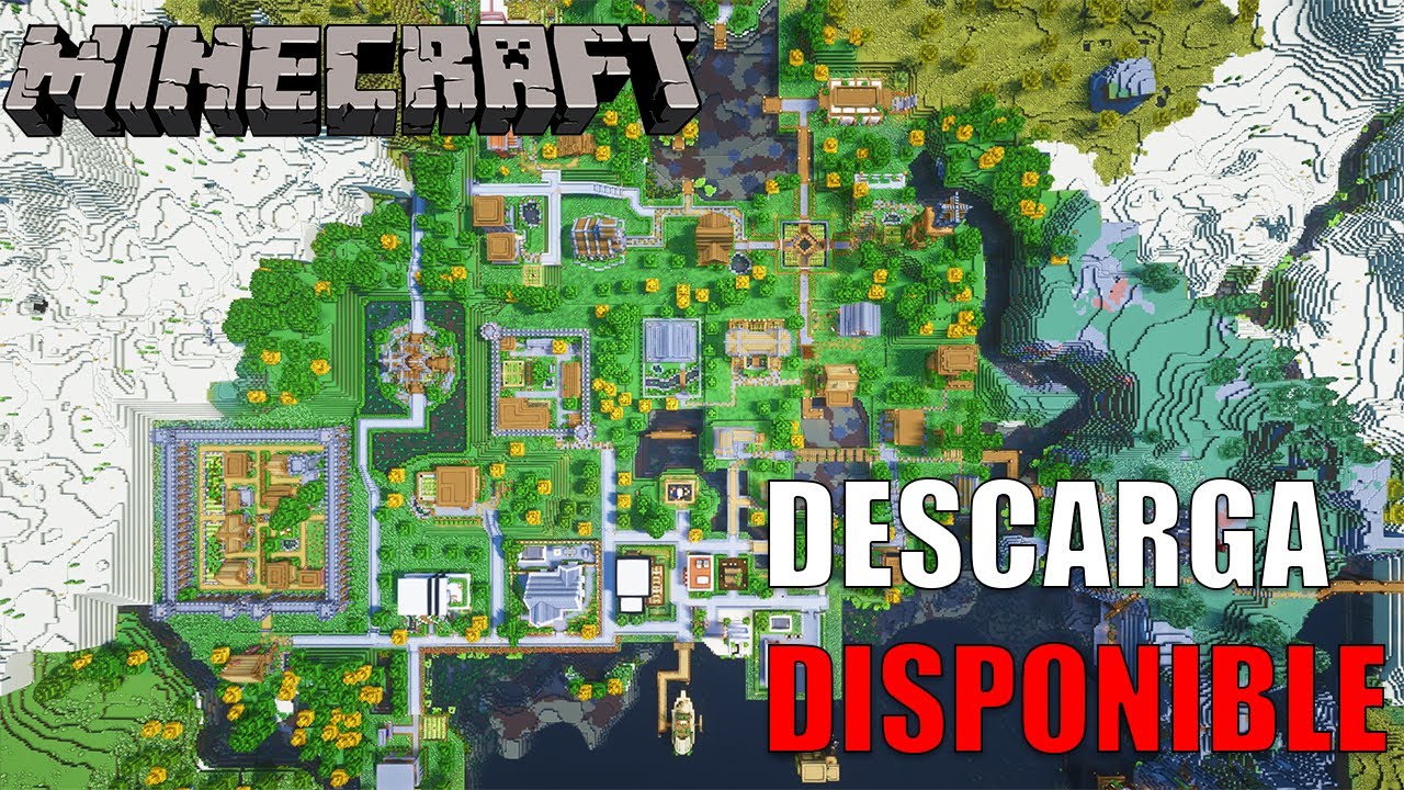MINECRAFT | DESCARGA de mi mundo DISPONIBLE! - YouTube