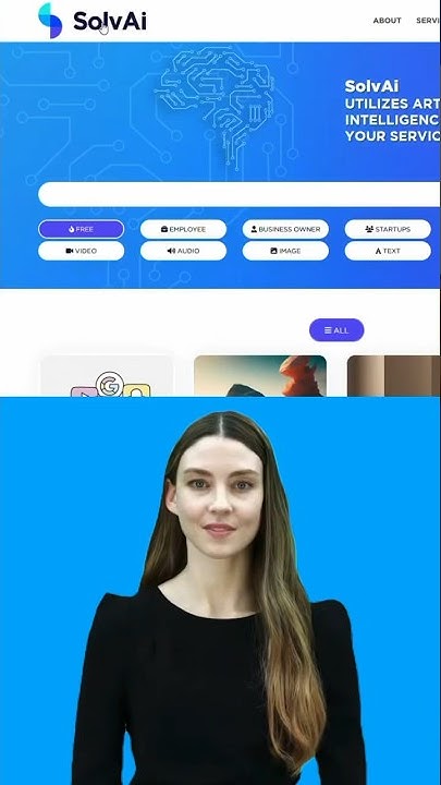 طريقة استخدام SolvAi🚀💼 يمكنك القيام بمشاريعك في لحظات وبسهولة مع موقعنا - YouTube