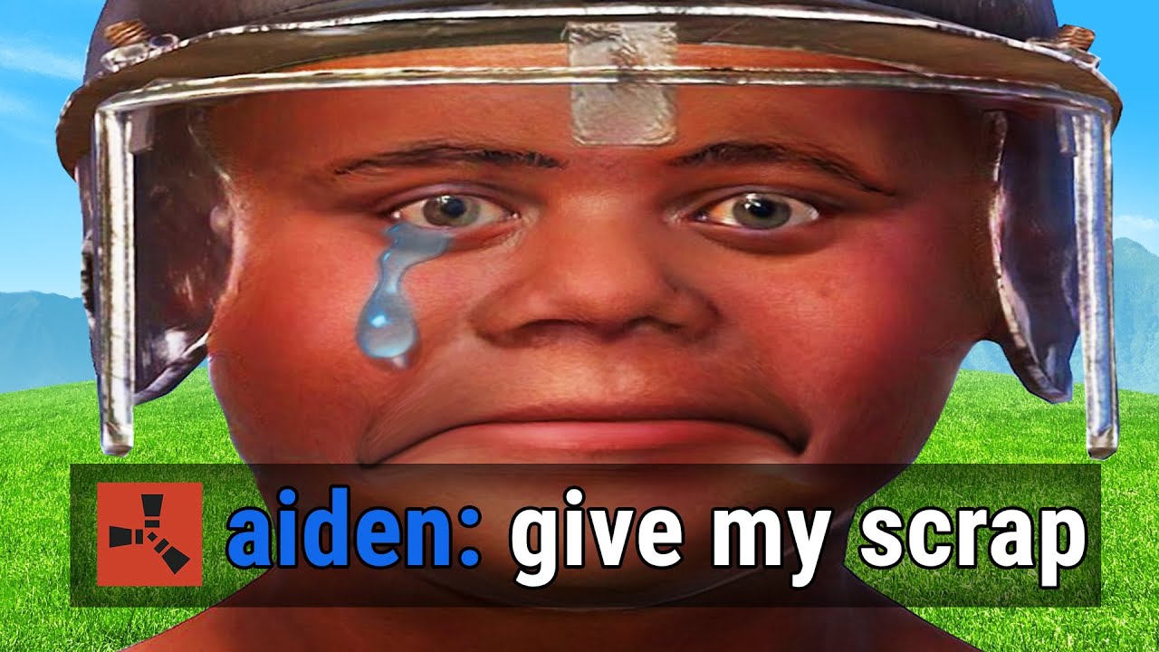 I stole the kid's scrap... - Rust - YouTube