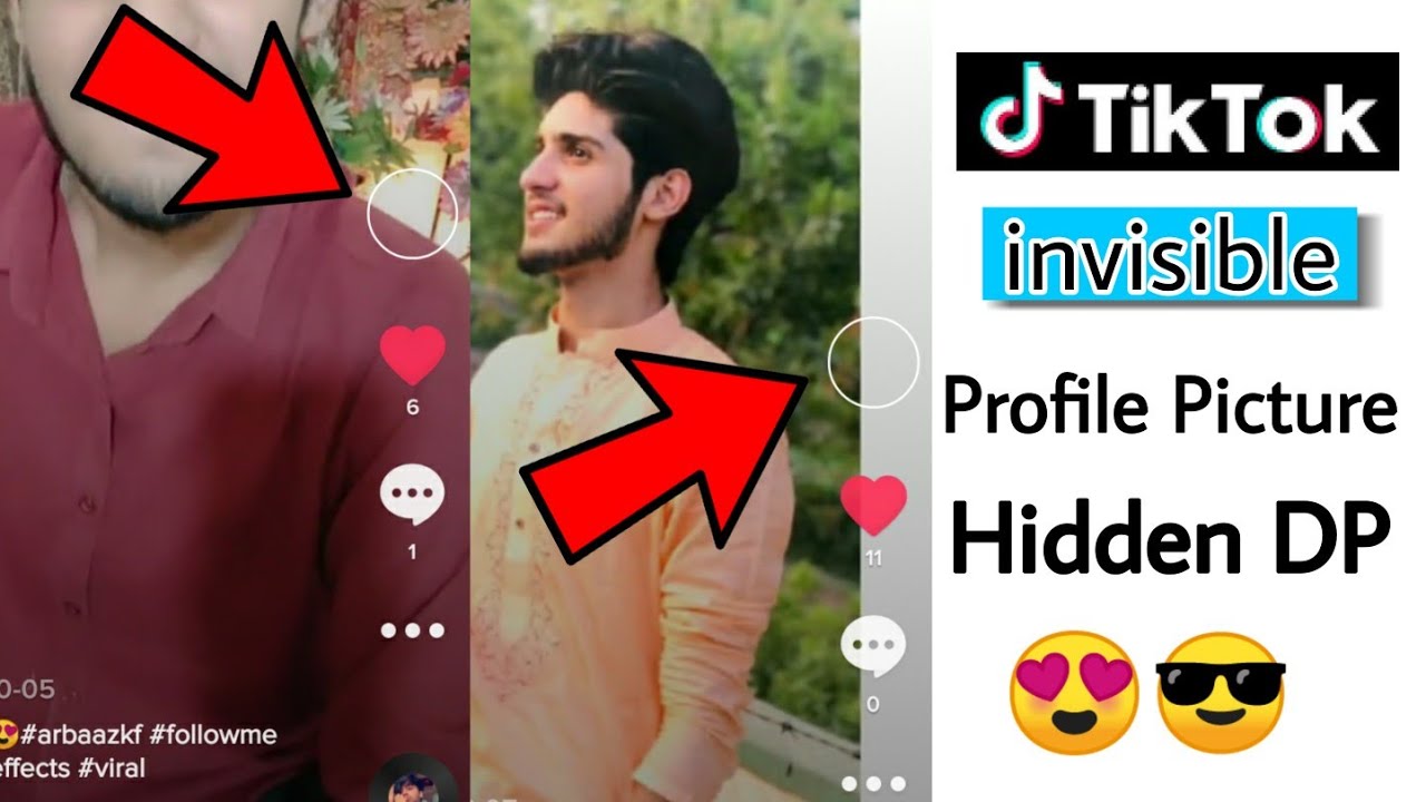 How to invisible Profile Photo on Tiktok | How To Make Your Tiktok DP ...