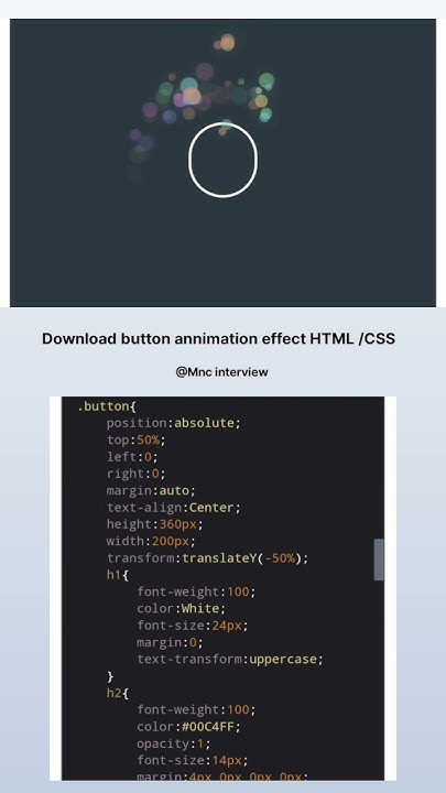 Download Button Annimation Effect Using Html Css Js Project 2024 Html5 Css Js Webdeveloper