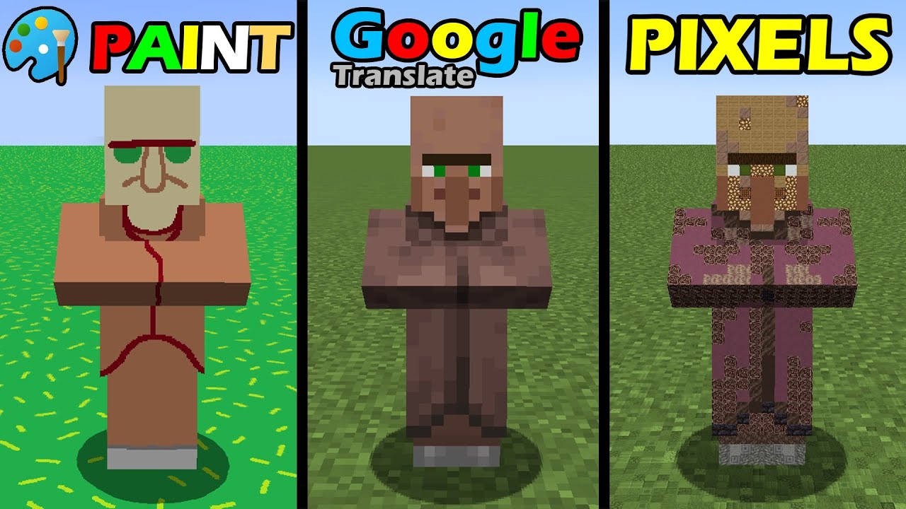 paint vs pixels vs google translate - YouTube