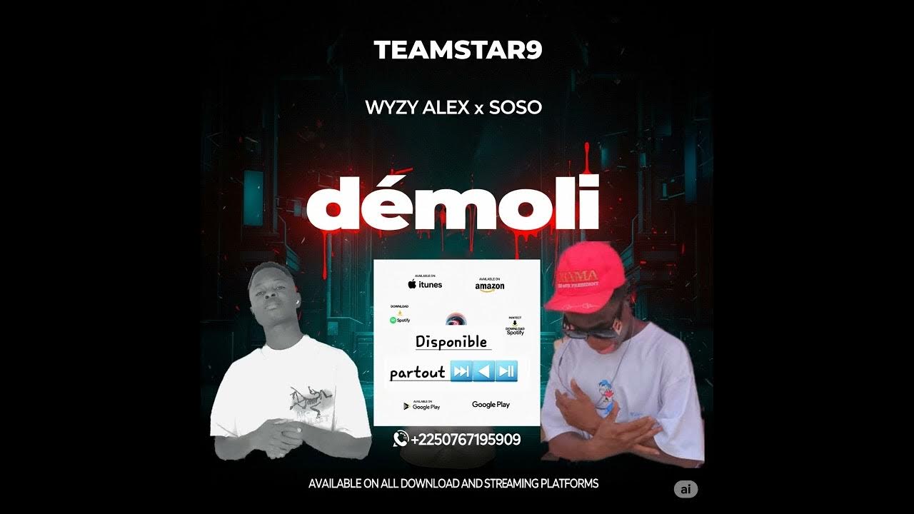 WYZY ALEX - DÉMOLI feat SOSO ( AUDIO OFFICIEL) - YouTube