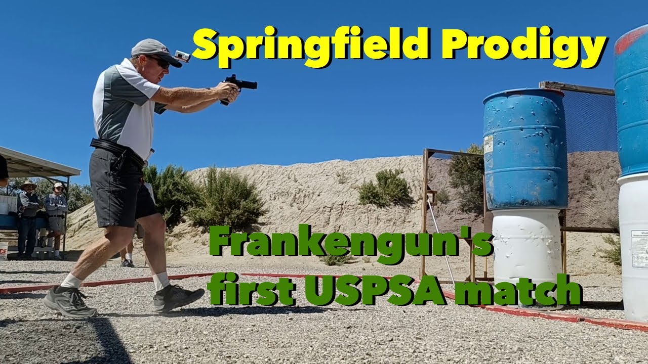 First USPSA Match with Springfield Prodigy & Holosun 507 Comp - YouTube