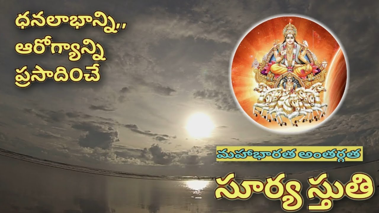 Surya Stuti | Surya Mantra | Powerful mantra - YouTube