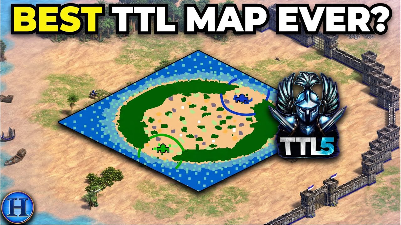 This New Map 'Coast Arena' is SICK | AoE2 - YouTube