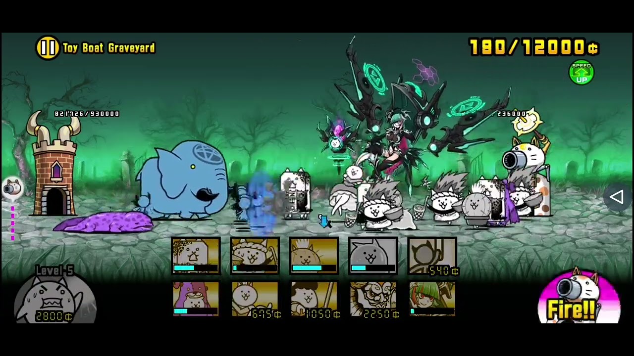 The Battle Cats - Toy Boat Graveyard (2 Star) - YouTube