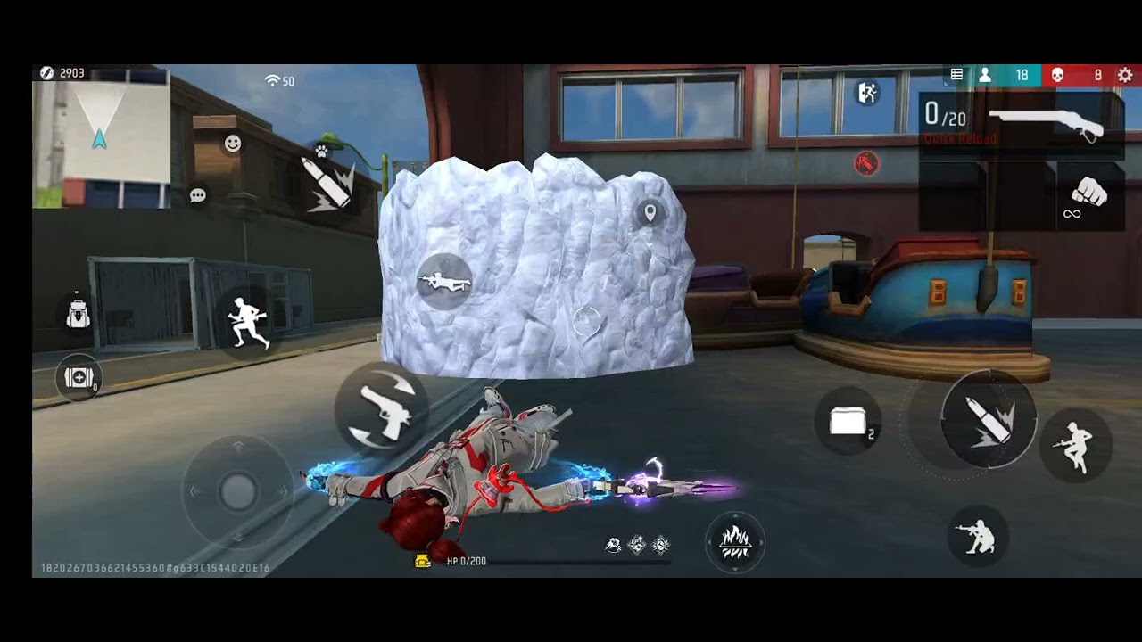 training free fire game play part 4 - YouTube