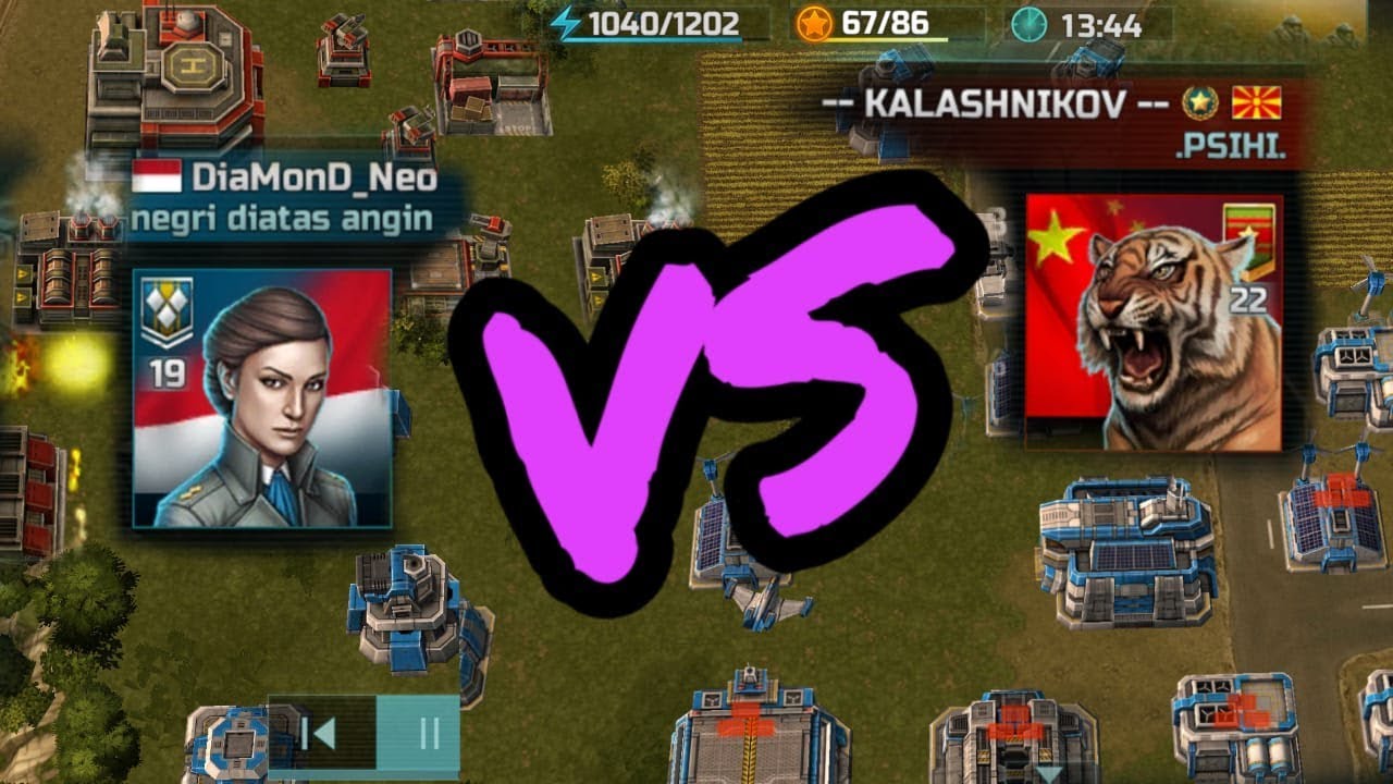 Art of war 3 INDONESIA DiaMonD_Neo (19 rank) Vs –KALASHNIKOV-- (22 rank ...
