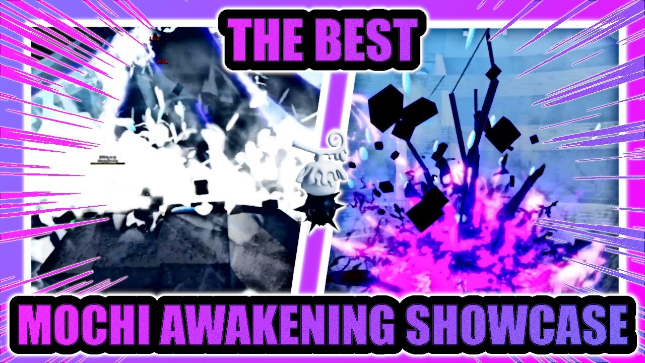 🍩THE BEST MOCHI AWAKENING SHOWCASE🍡| Grand Piece Online - YouTube