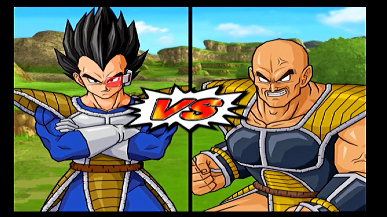 DBZBT3 Vegeta (Scouter) Vs Nappa - YouTube