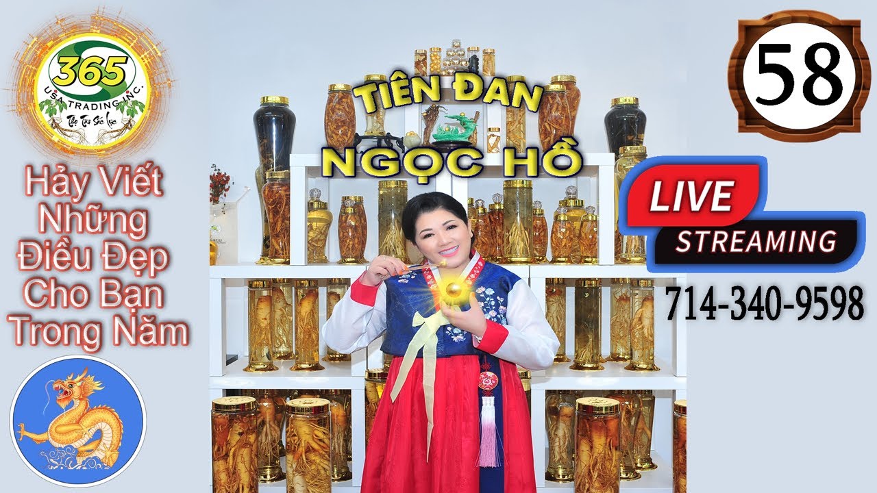 58: Tiên Đan Ngọc Hồ S365 Nhân Sâm Hoang Dã - YouTube