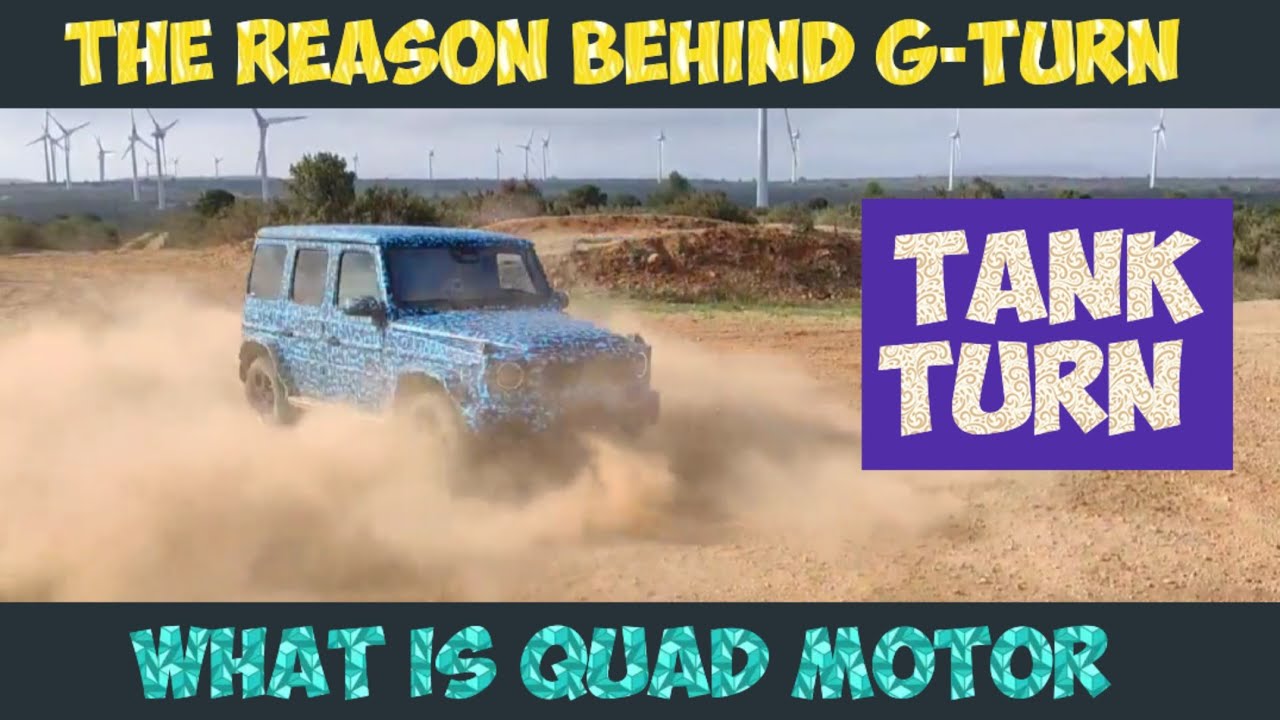 The Reason Behind Mercedes EQG G-Turn And Rivian Tank Turn | What is ...
