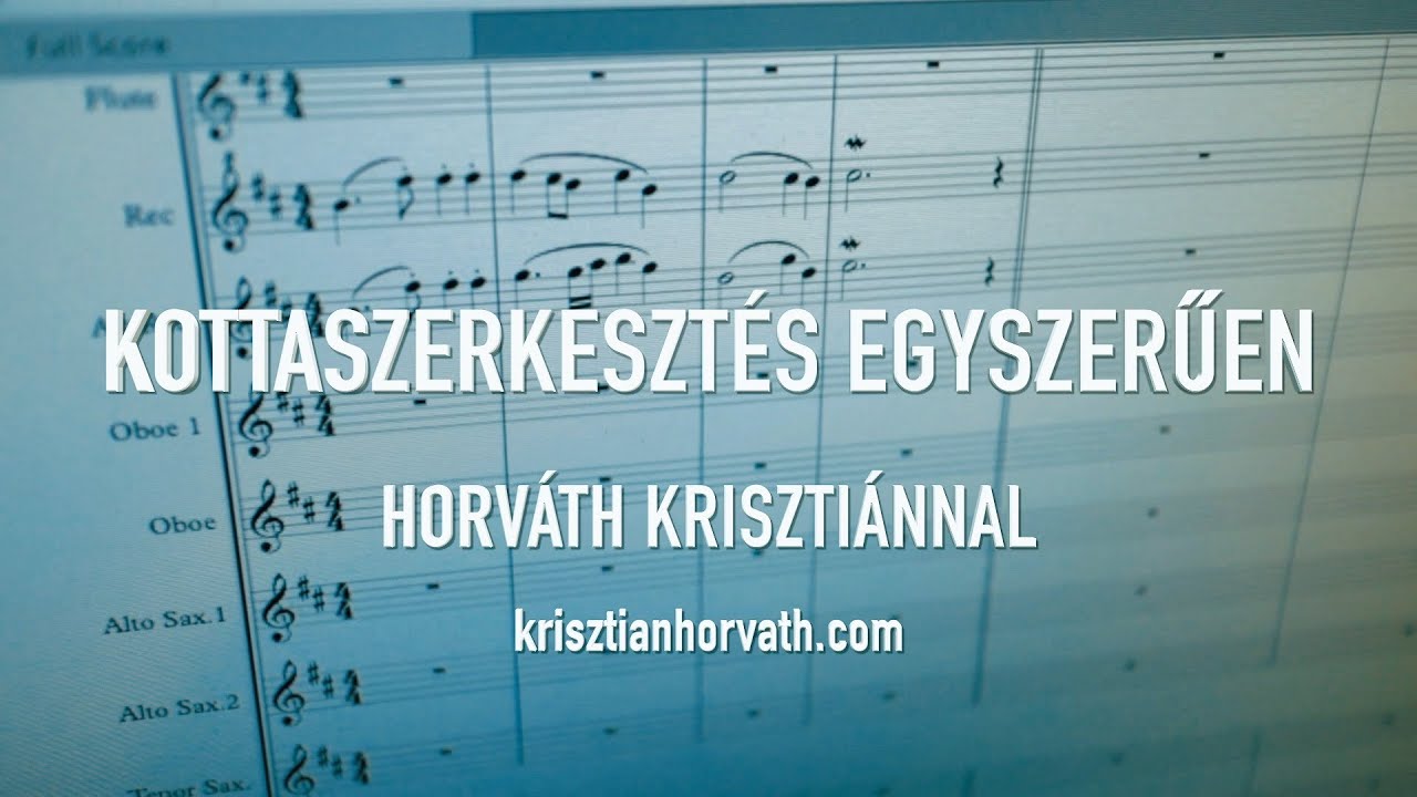 Kottaszerkesztés egyszerűen 1. - YouTube