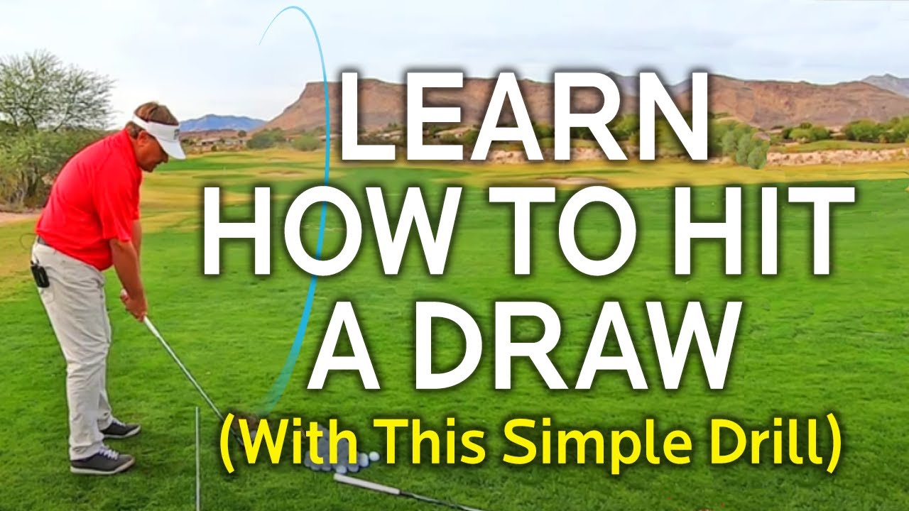 SIMPLE DRILL TO LEARN HOW TO HIT A DRAW - YouTube