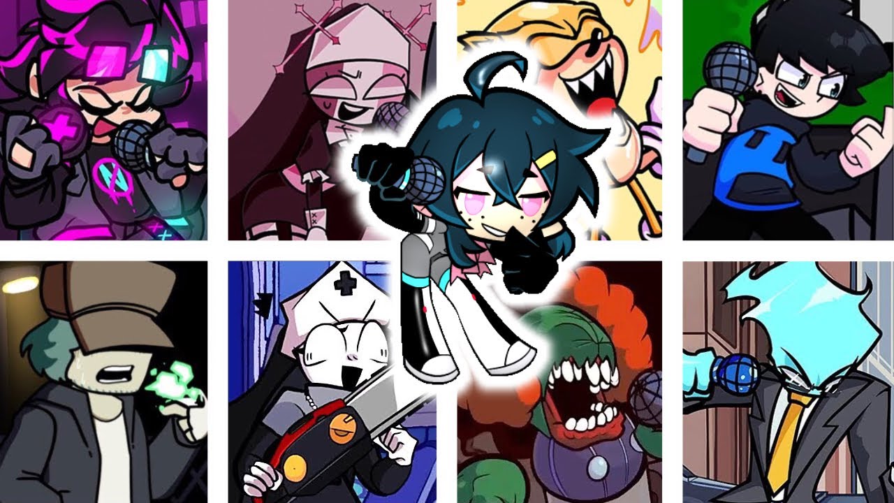 Cosmic But Everyone Sings It!🎤(FNF Different Characters Sing Cosmic)🎶 ...