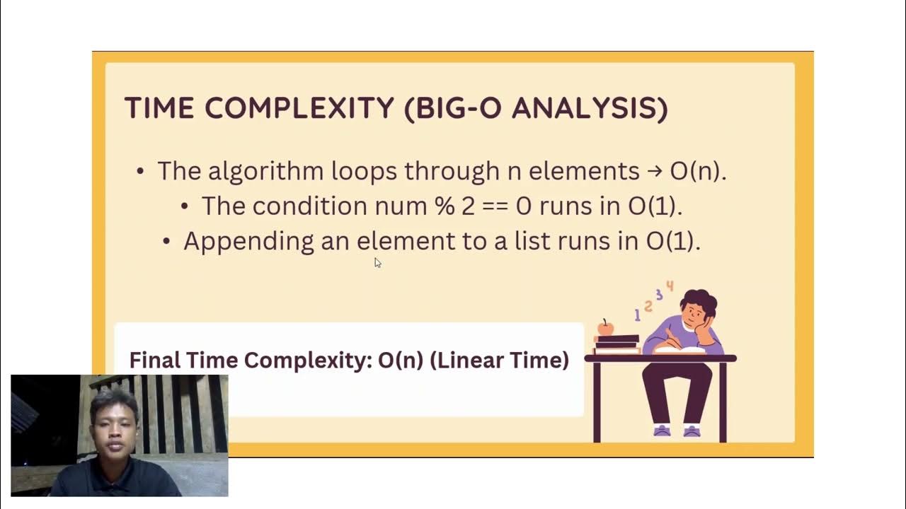FINDING ALL EVEN NUMBER IN AN ARRAY IN TERMS OF TIME AND SPACE COMPLEXITY - YouTube