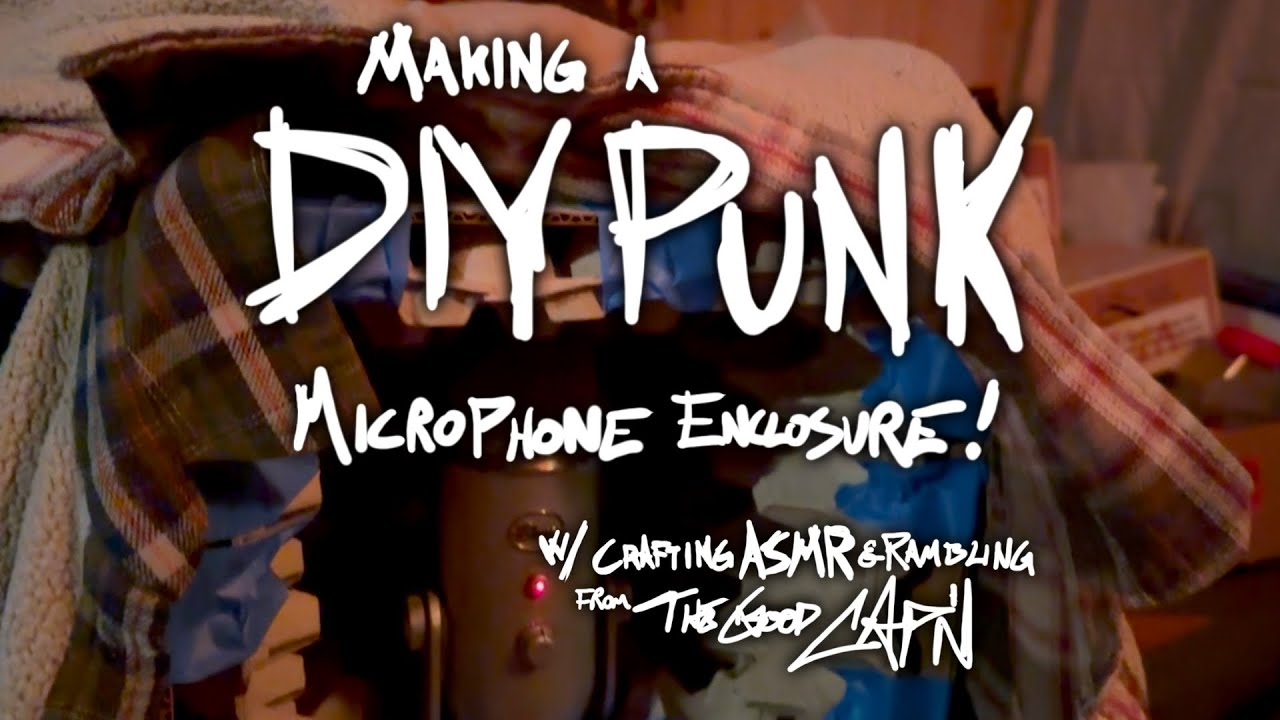Making a Mic Box from Garbage, PLUS Free ASMR Crafting Noises!!! - YouTube