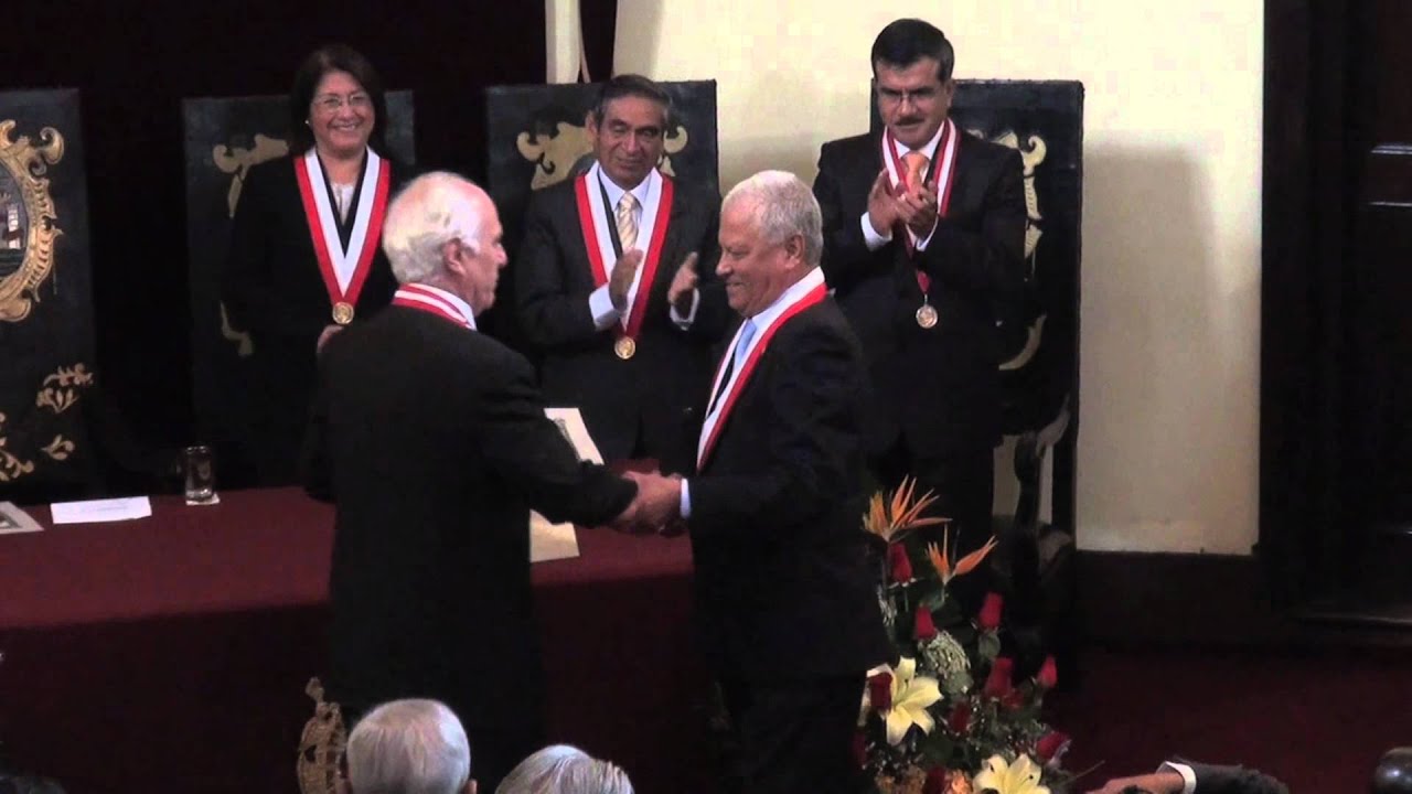 PUCP - UNMSM designa Doctor Honoris Causa a nuestro rector, Marcial ...