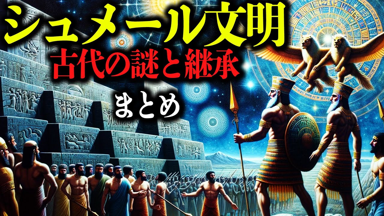 シュメールまとめシュメール文明と星の訪問者!ギルガメシュ叙事詩を通じて見る古代の謎と継承(まとめ) Youtube