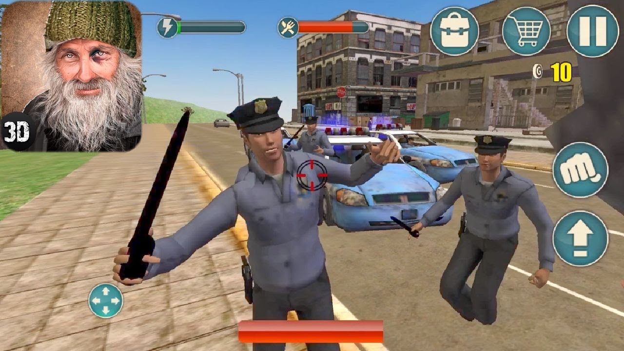 Tramp Simulator: Survival City - Gameplay (Android,iOS) - YouTube