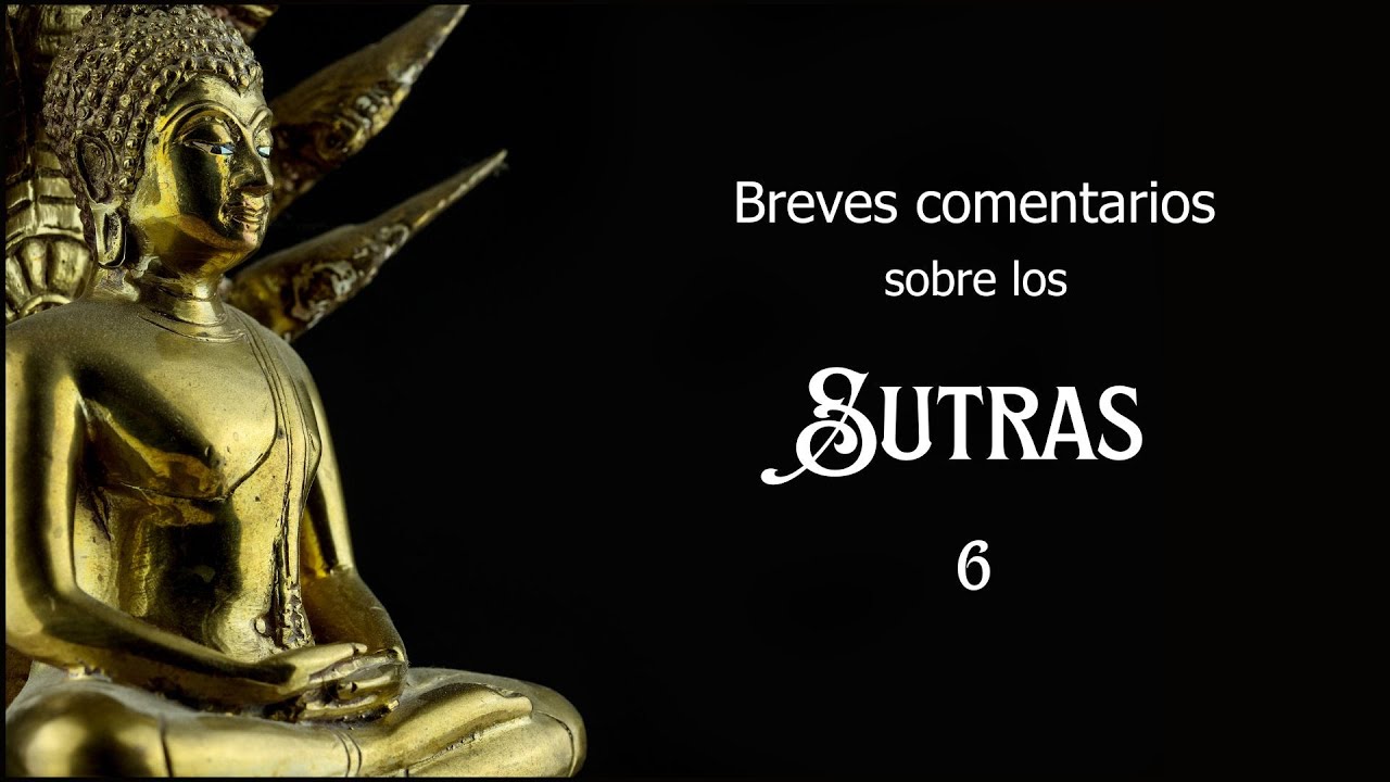 6 Lectura y breve comentarios sobre los Sutras - YouTube