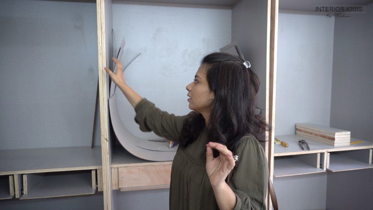 Visiting Workshop | Simple Wardrobe Design for 1bhk@ Kharghar, Navi ...