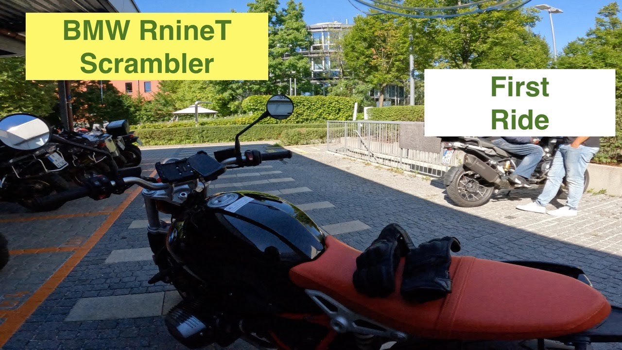 BMW RnineT Scrambler (2022) - First Impressions - YouTube