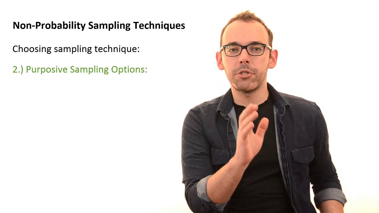 4 3 Non Probability Sampling Techniques YouTube 4 3 Non Probability Sampling Techniques YouTube