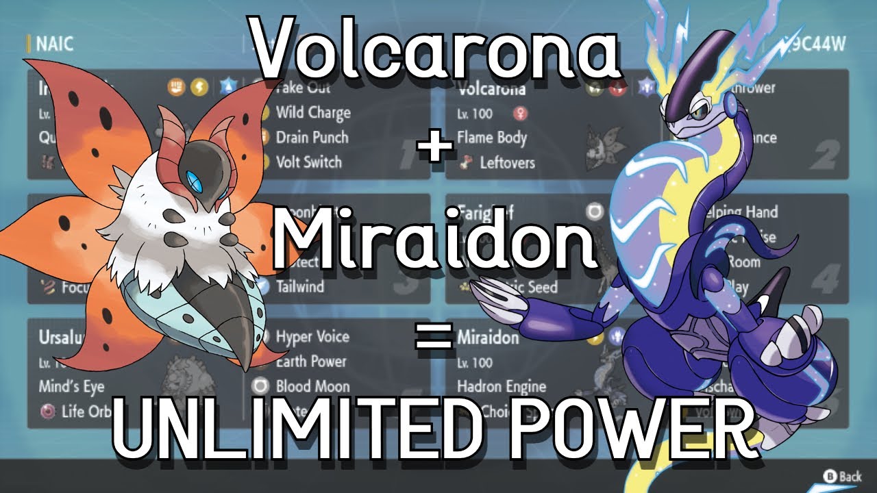 This Miraidon Volcorona Combo Is BUSTED - Pokemon Scarlet/Violet ...