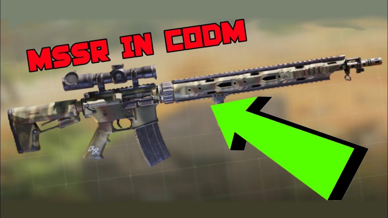 MSSR SNIPER RIFLE || CODM - YouTube