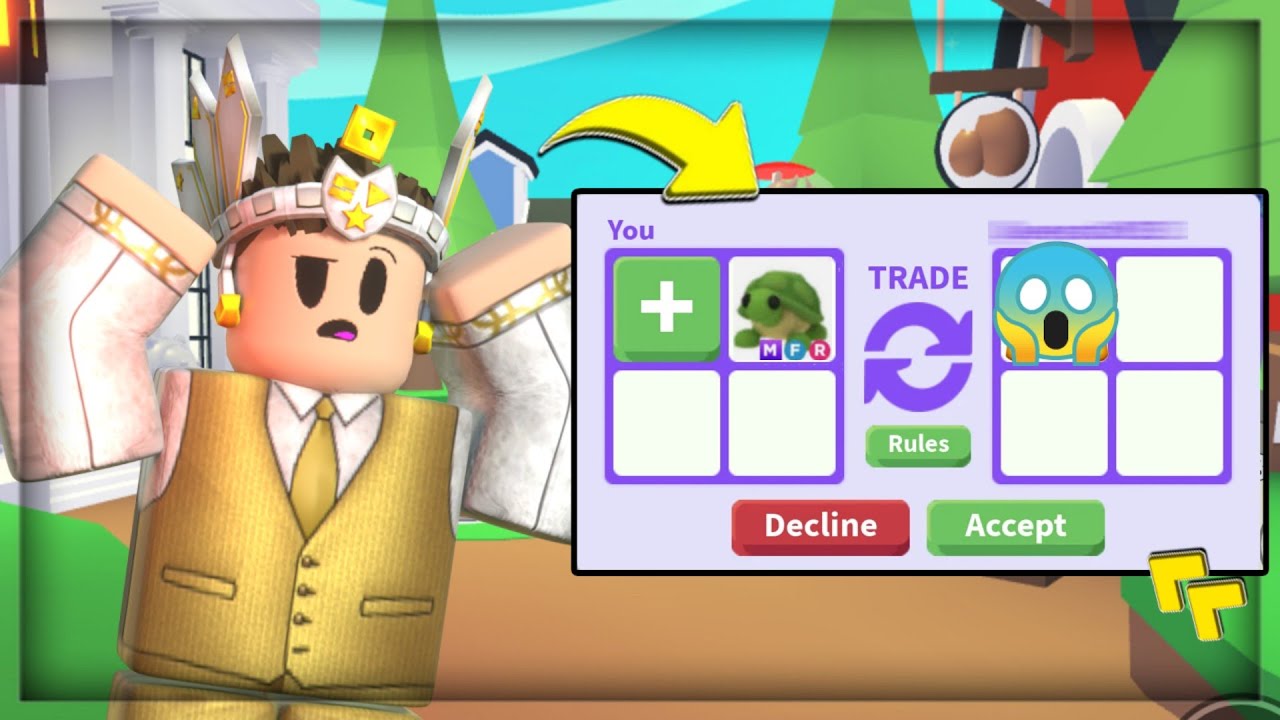 MEGA FLY RİDE TURTLE TRADE!? FROST DRAGON TEKLİFİ GELDİ!? (Roblox Adopt ...