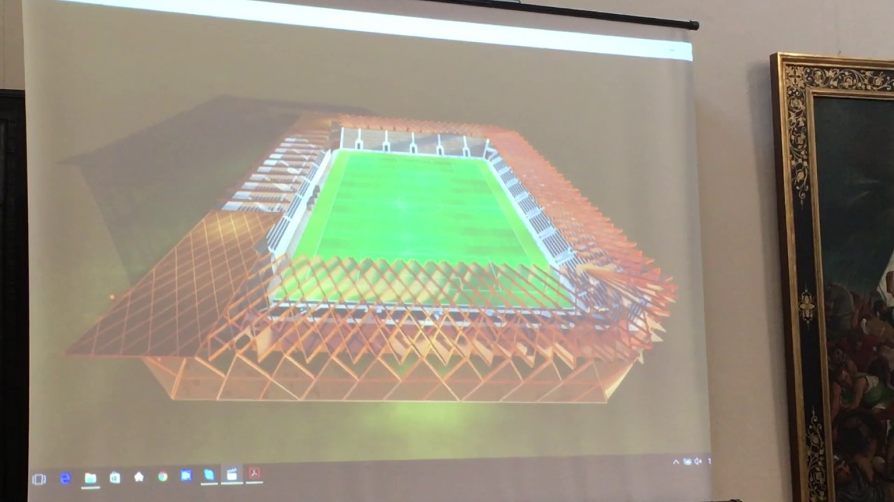 Bassano Stadium: le prime immagini - YouTube