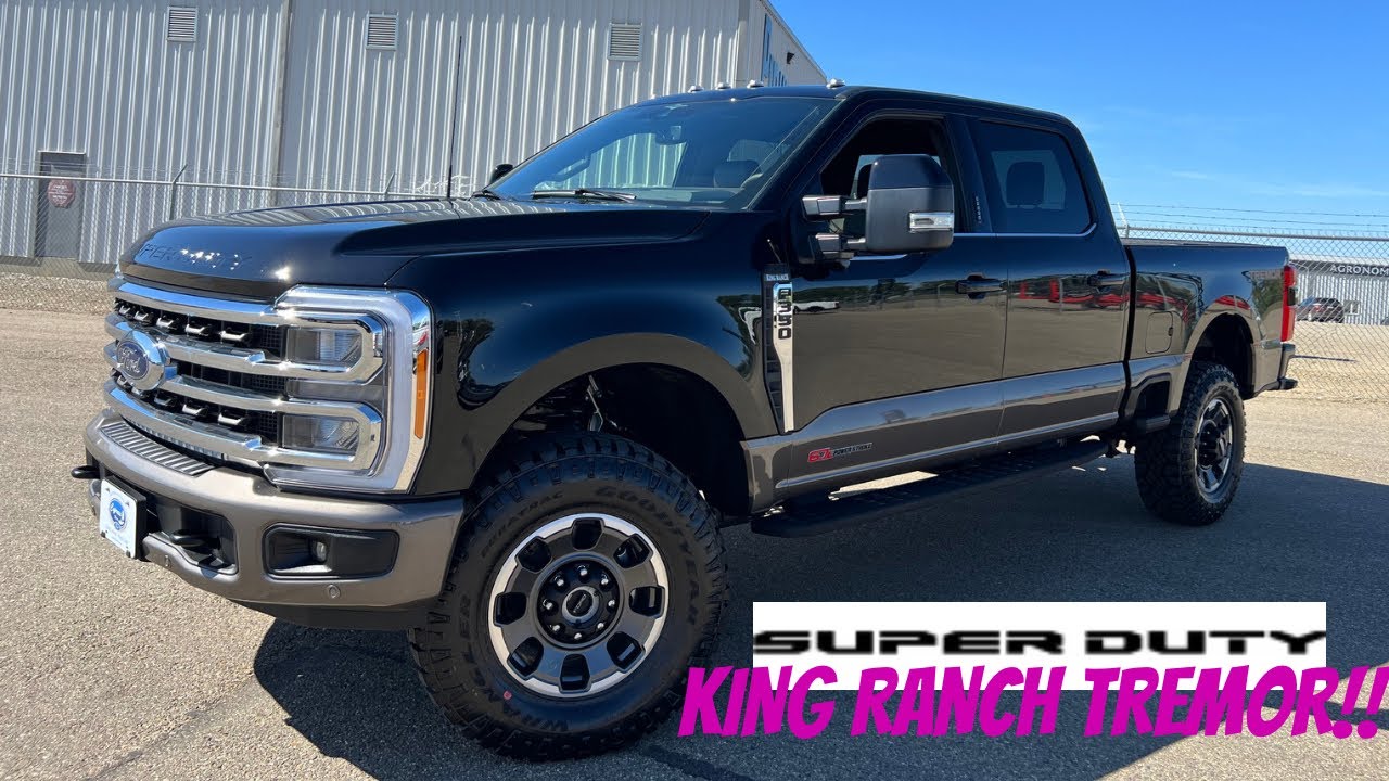 2023 F350 King Ranch TREMOR with Two Tone Paint!! - YouTube