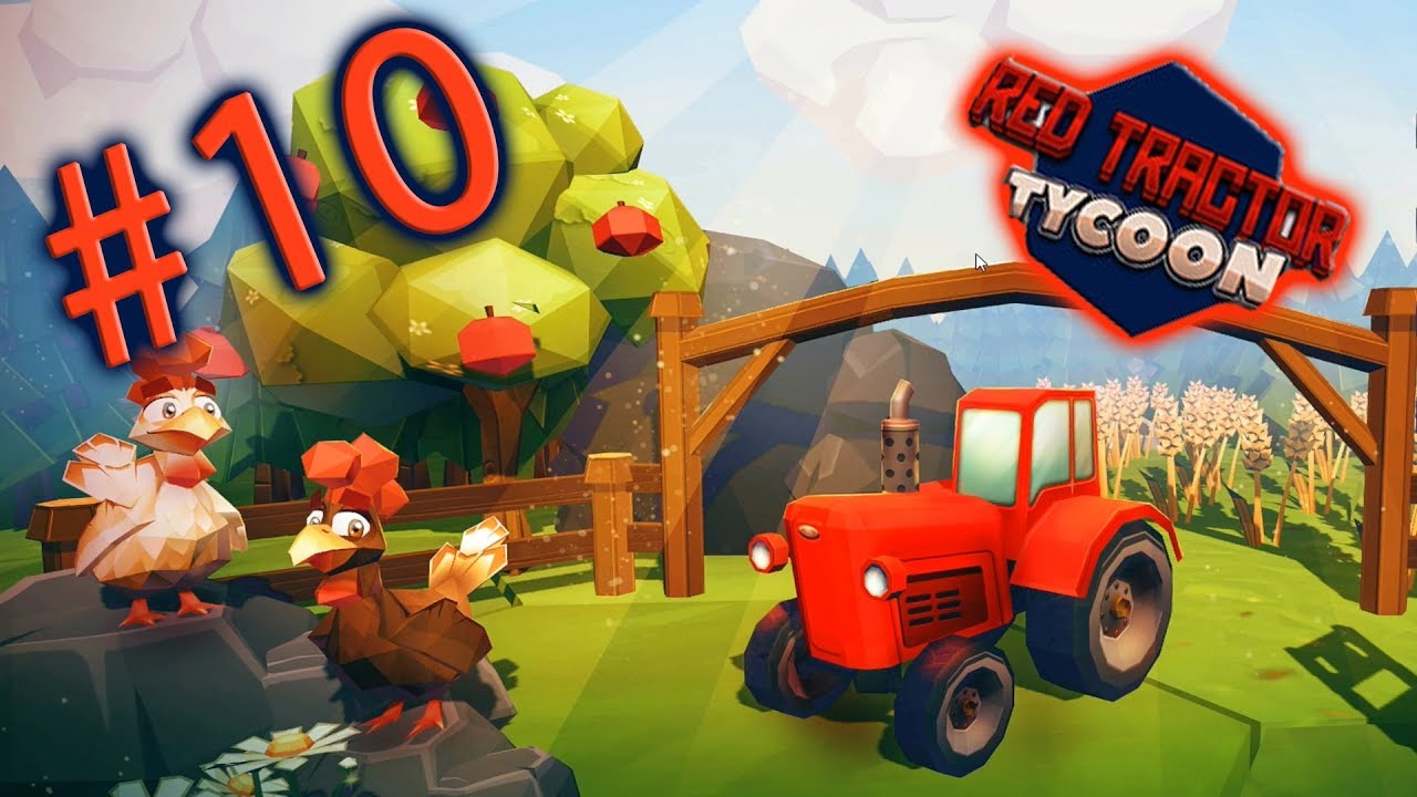 Red Tractor Tycoon # 10 - Kühe braucht das Land - YouTube
