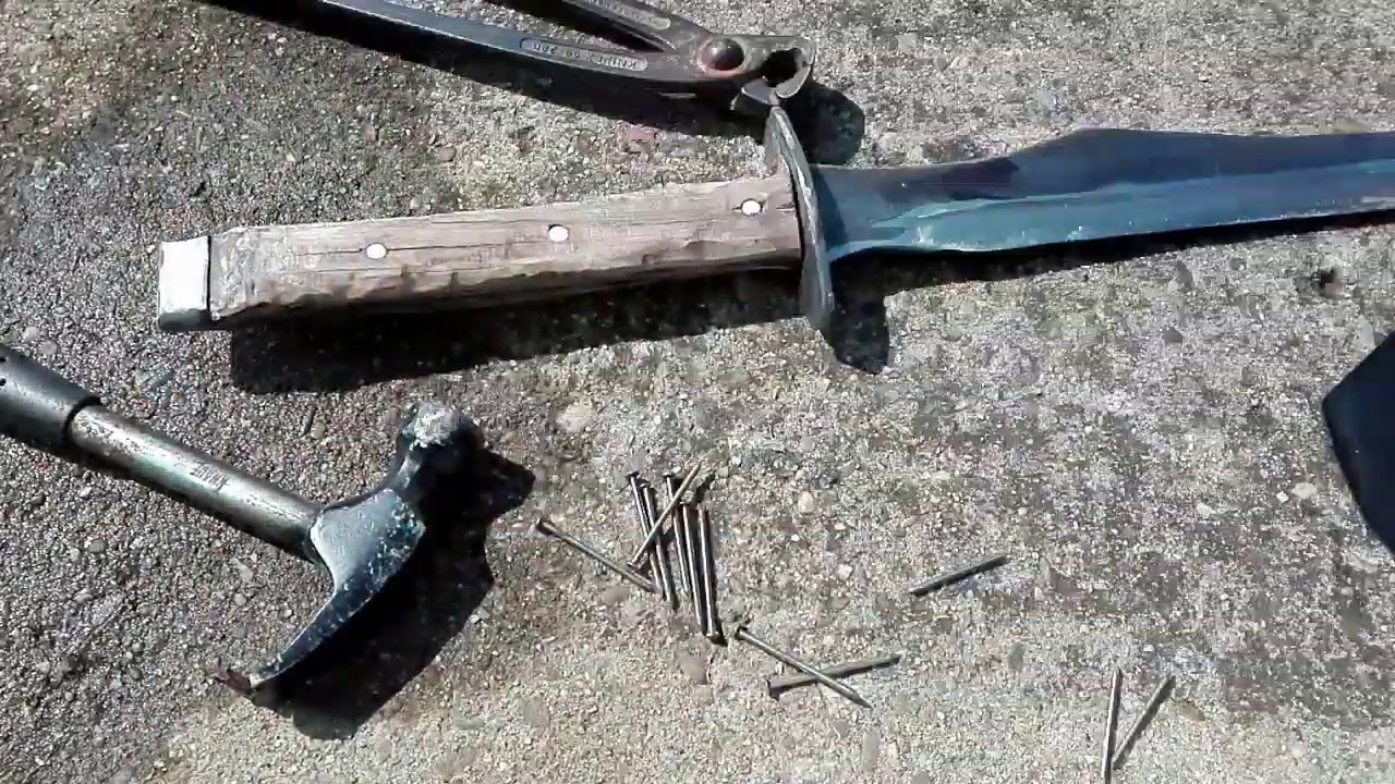 Making katana - YouTube