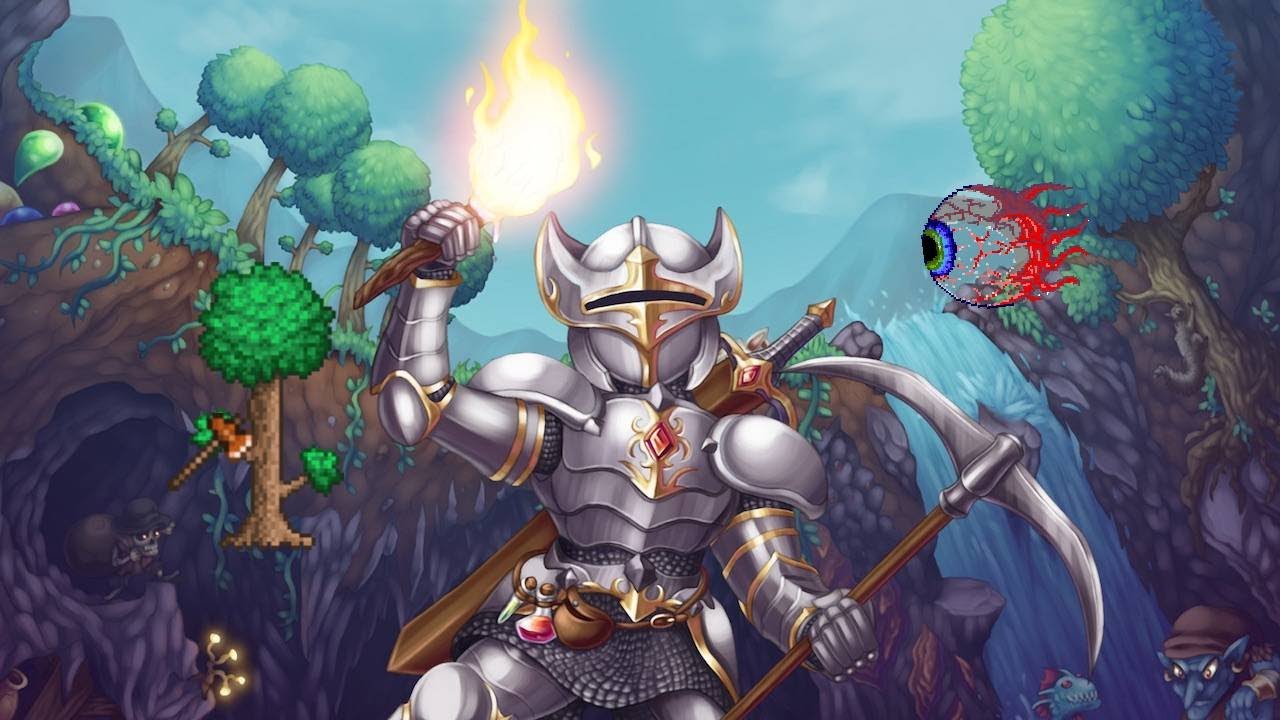 TERRARİA bölüm 1 ben terra buda terraria - YouTube