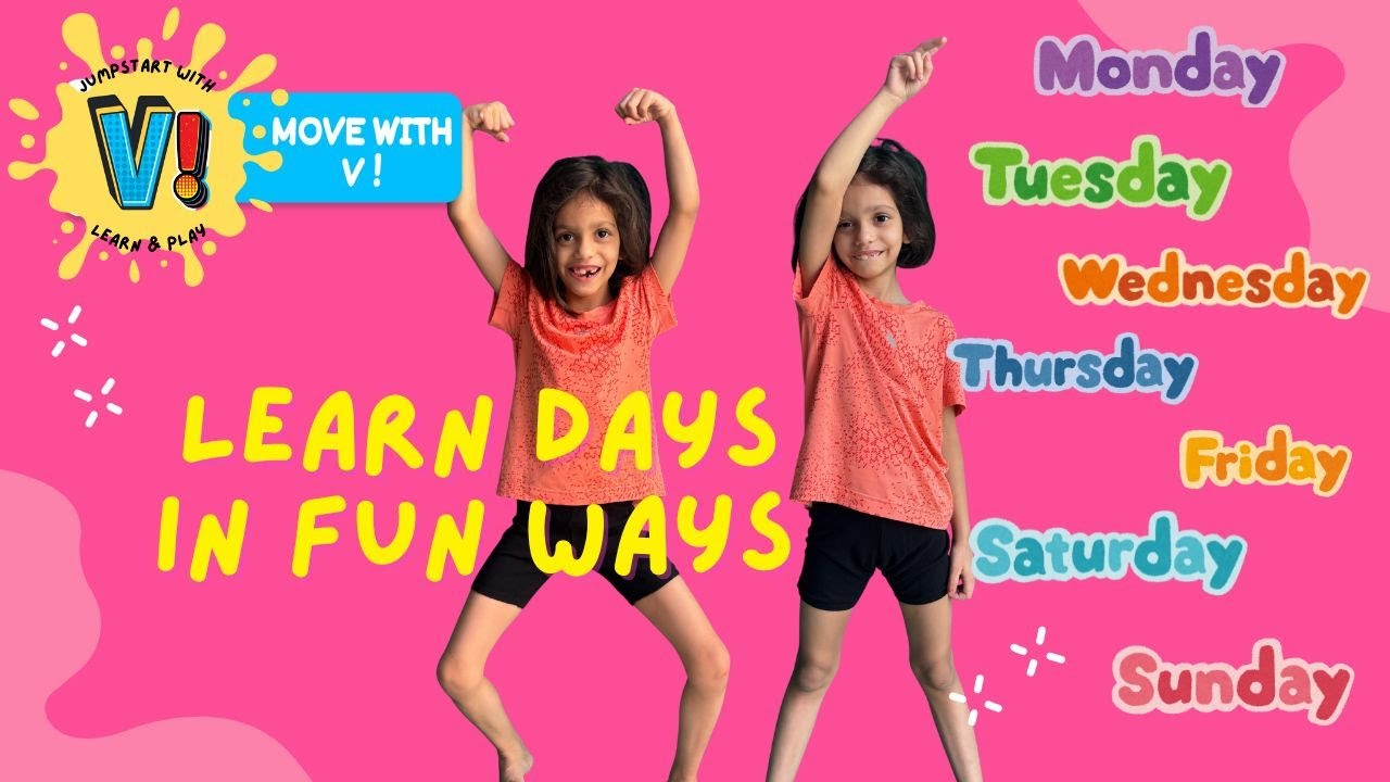 Learn days in fun ways! 7 days of the week with Singing & Movement ...